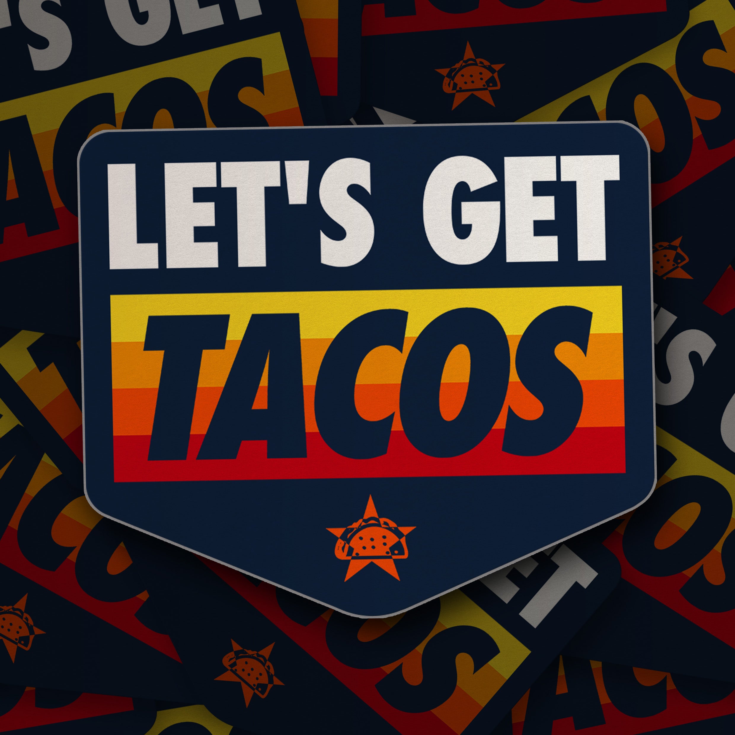 Let's Get Tacos Houston Sticker – Taco Gear