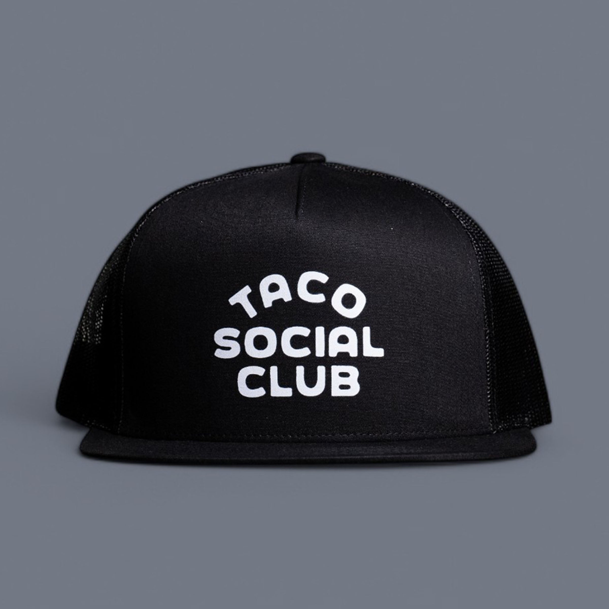 Taco Social Club V2 Mesh Trucker Hat Black – Taco Gear