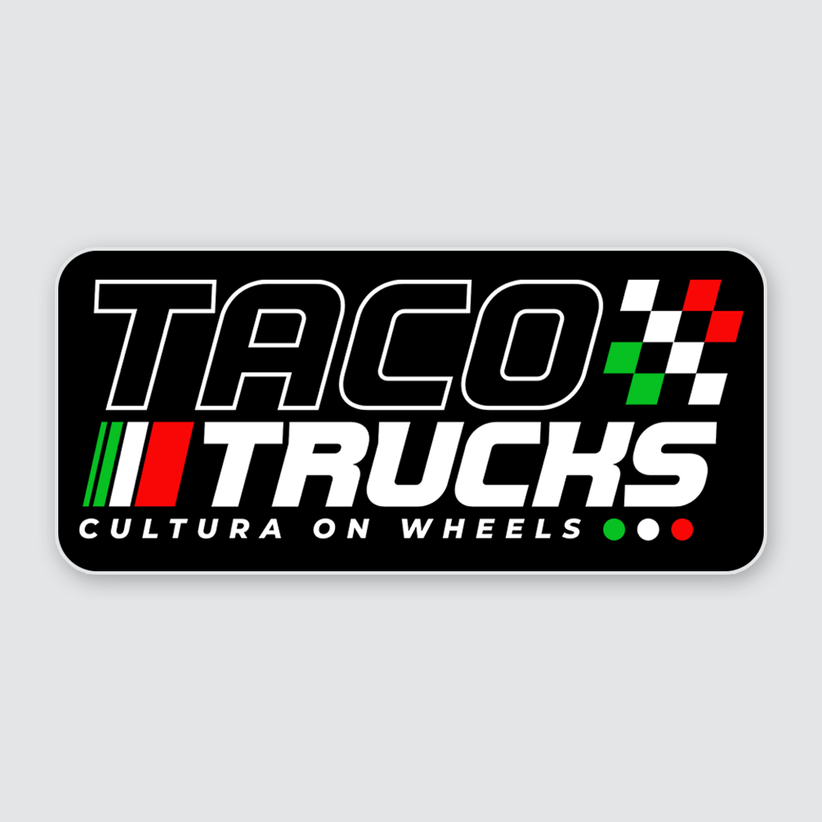 Taco Trucks Racing Sticker – Taco Gear