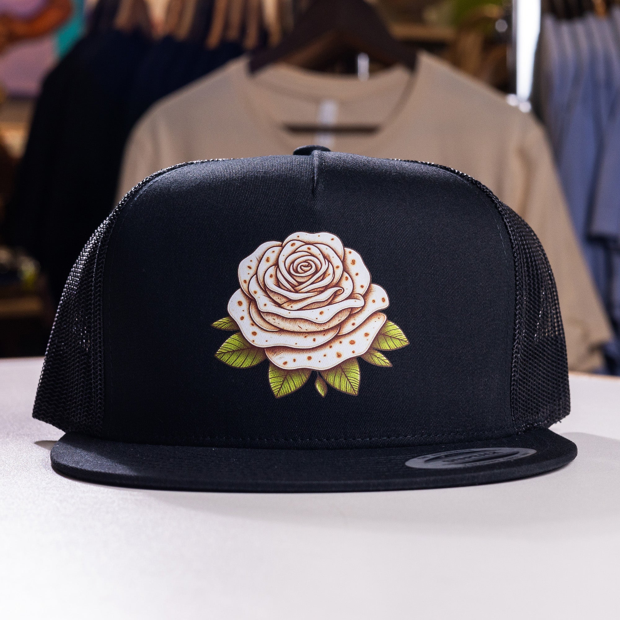 Tortilla Rose Snapback – Taco Gear