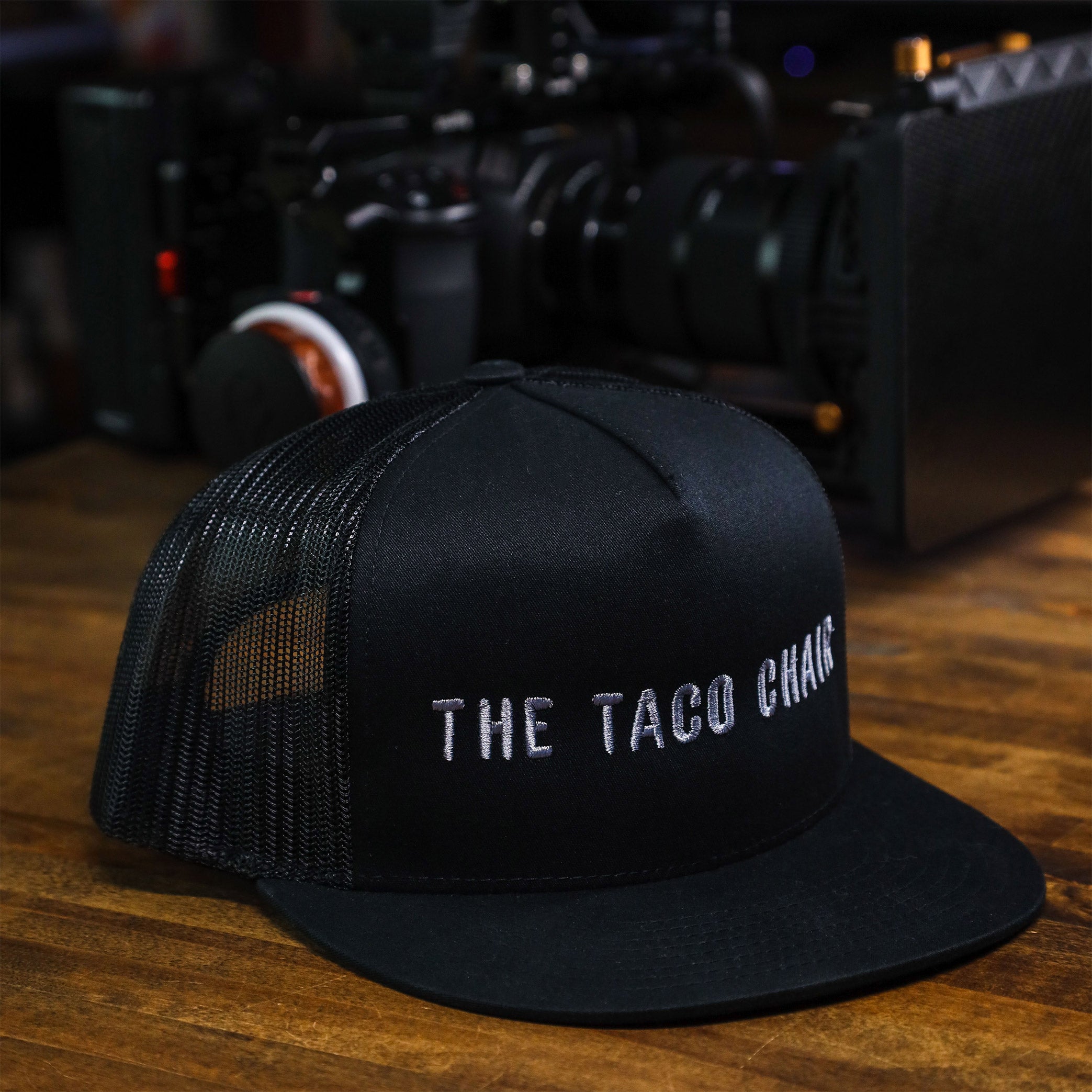 The Taco Chair Mesh Trucker (Black) – Taco Gear